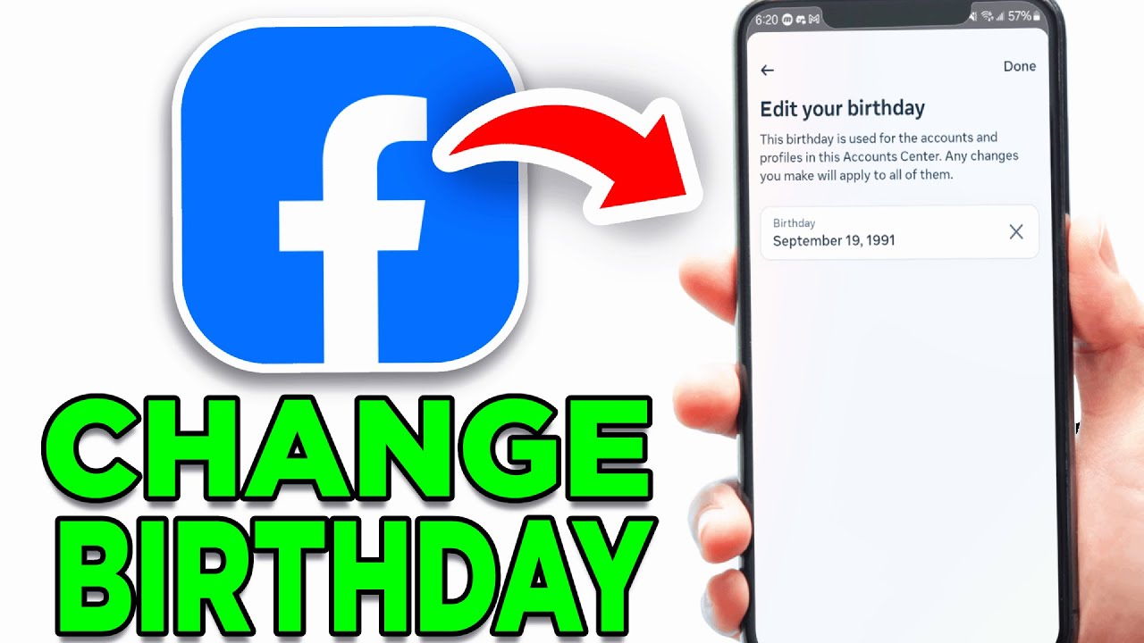 How To Change Birthday On Facebook! - Full Guide - YouTube