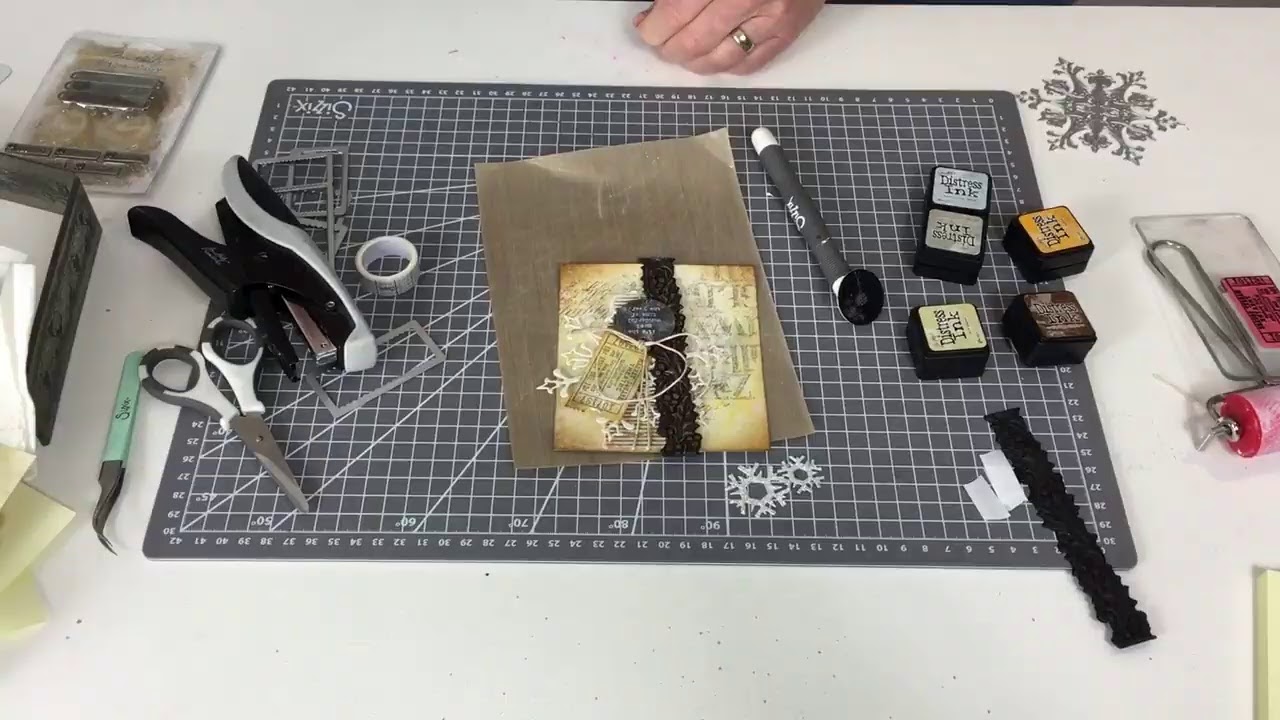 Watch Pete demonstrate these Tim Holtz designed products from Ranger ...