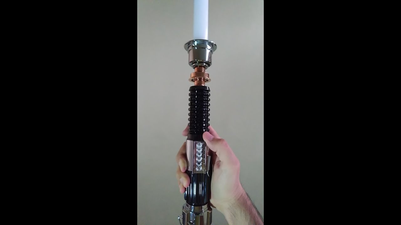 Sable De Luz (lightsaber), Csb, Obi Wan Ep4, Rgb Neopixel - YouTube