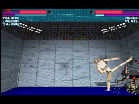 One must fall 2097 dos box Jaguar Milano versus Flail Raven - YouTube