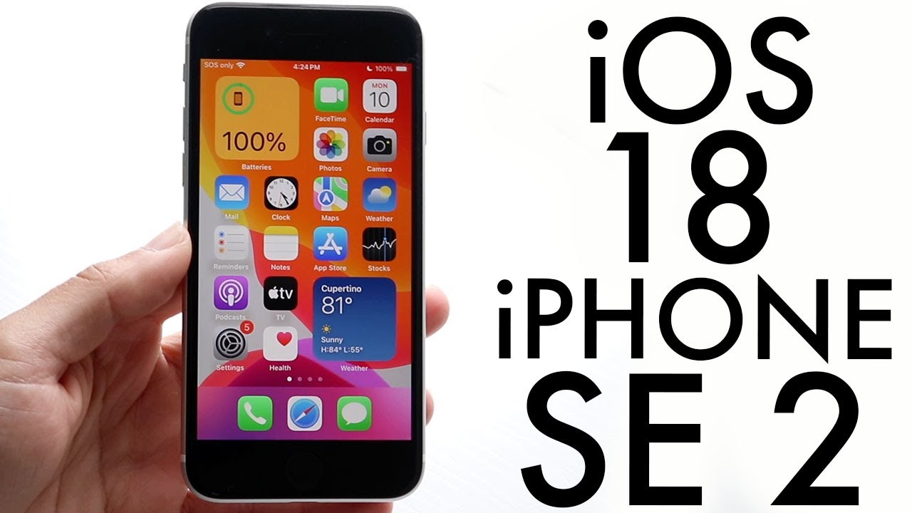 iOS 18 On iPhone SE (2020!) (Review) - YouTube