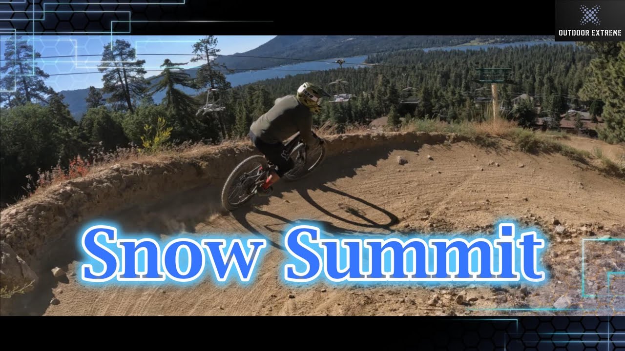 Snow Summit Bike Park - Blue Steel trail - YouTube