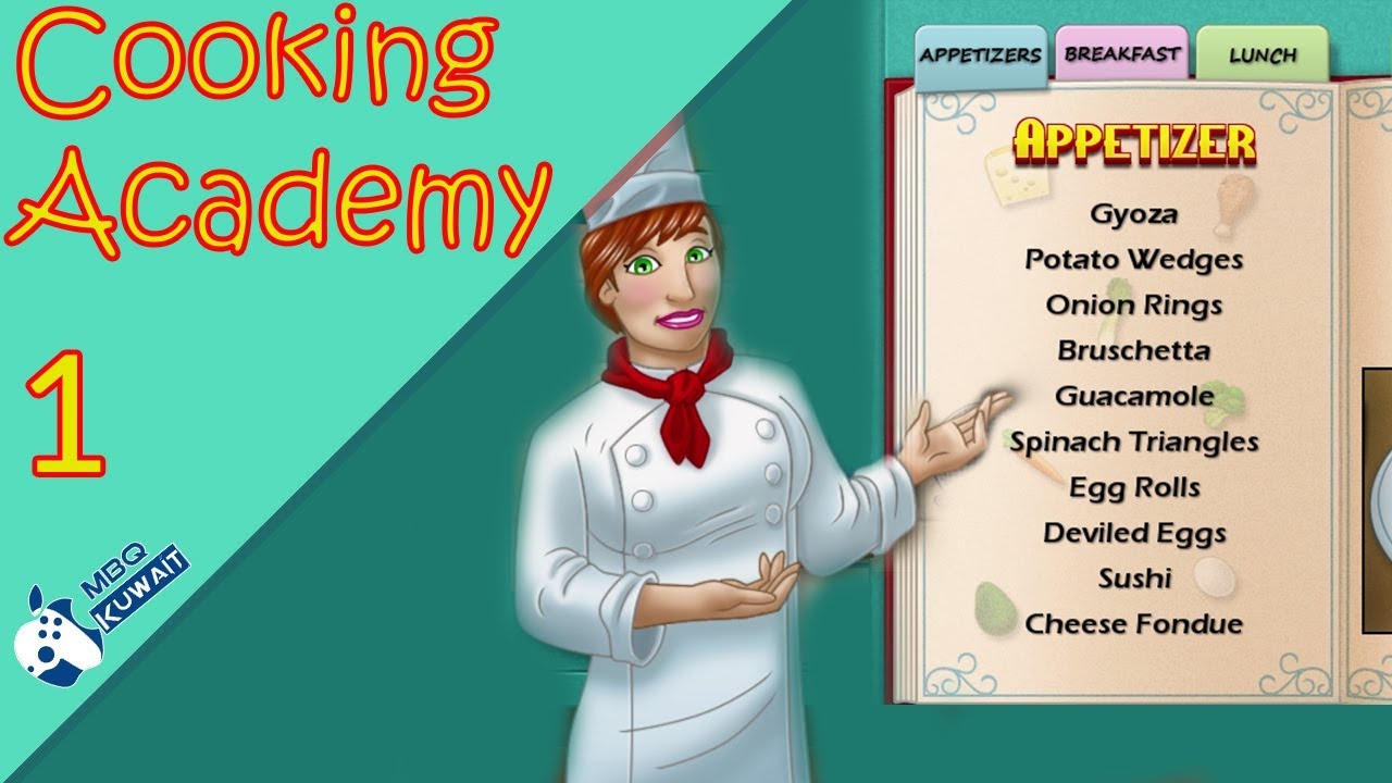 Let’s Play Cooking Academy Part 1 - [ Appetizer Recipes ] - YouTube
