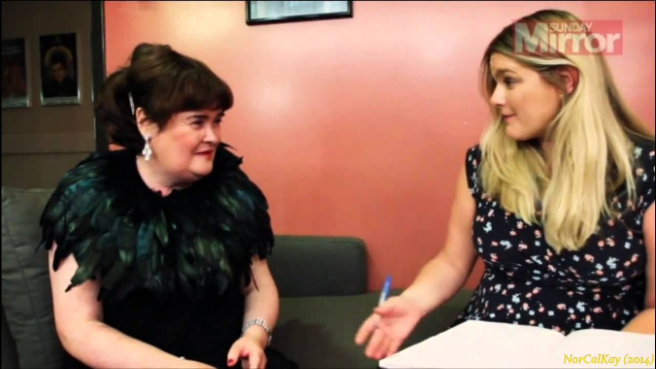 Very Happy Susan Boyle after CA run in US Concert Tour & Talks about ...
