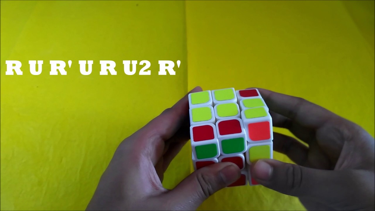 how to solve the third layer of 3x3x3 rubik's cube - YouTube
