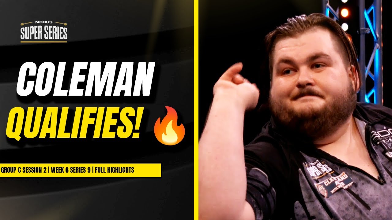ASHLEY COLEMAN MAKES FINALS NIGHT! 💥 | Darts Highlights | Week 6 Group ...
