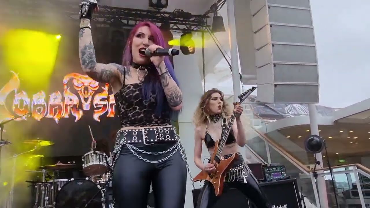 Cobra Spell live - Full Metal Cruise IX - Pooldeck - YouTube