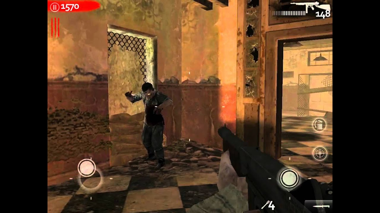 Call of Duty WAW Zombies HD iOS review/gameplay - YouTube