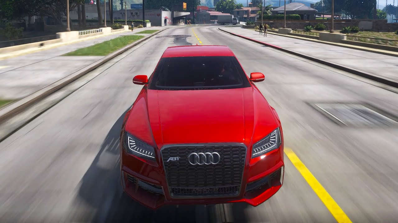 GTA V Audi ABT RS8 (S8 Concept) Add-On Car Showcase | 4K Realistic ...