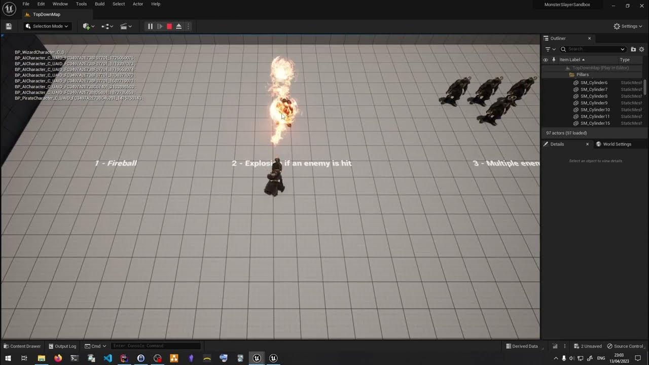 Fireball Ability with Unreal Engine C++ - YouTube