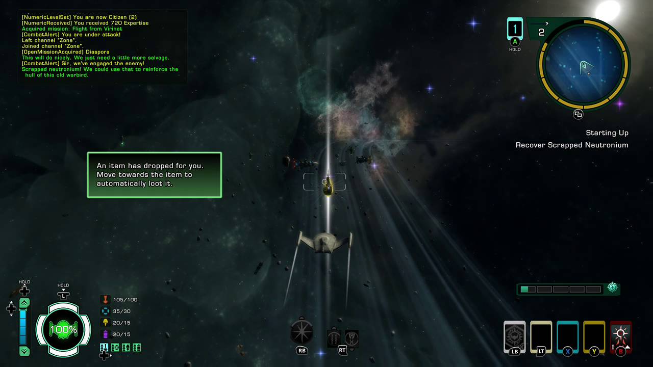 Star trek online xbox one space combat gameplay. - YouTube