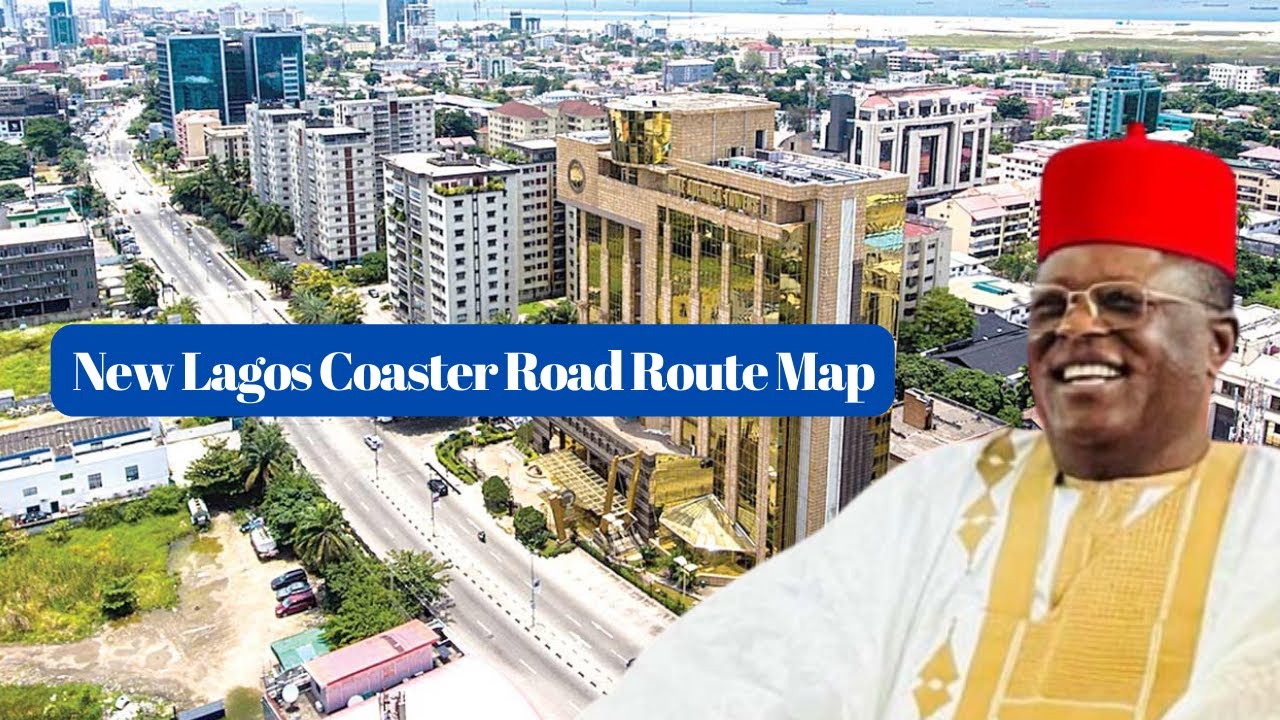 New Lagos: Coaster Road Route Map VI - Landmark Beach, Okun Ajah to ...