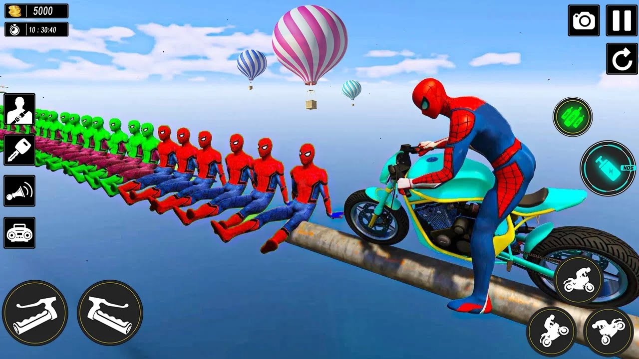 Superhero Racing || (iOS, Android Gameplay ) Nhạc Game Superhero Racing ...