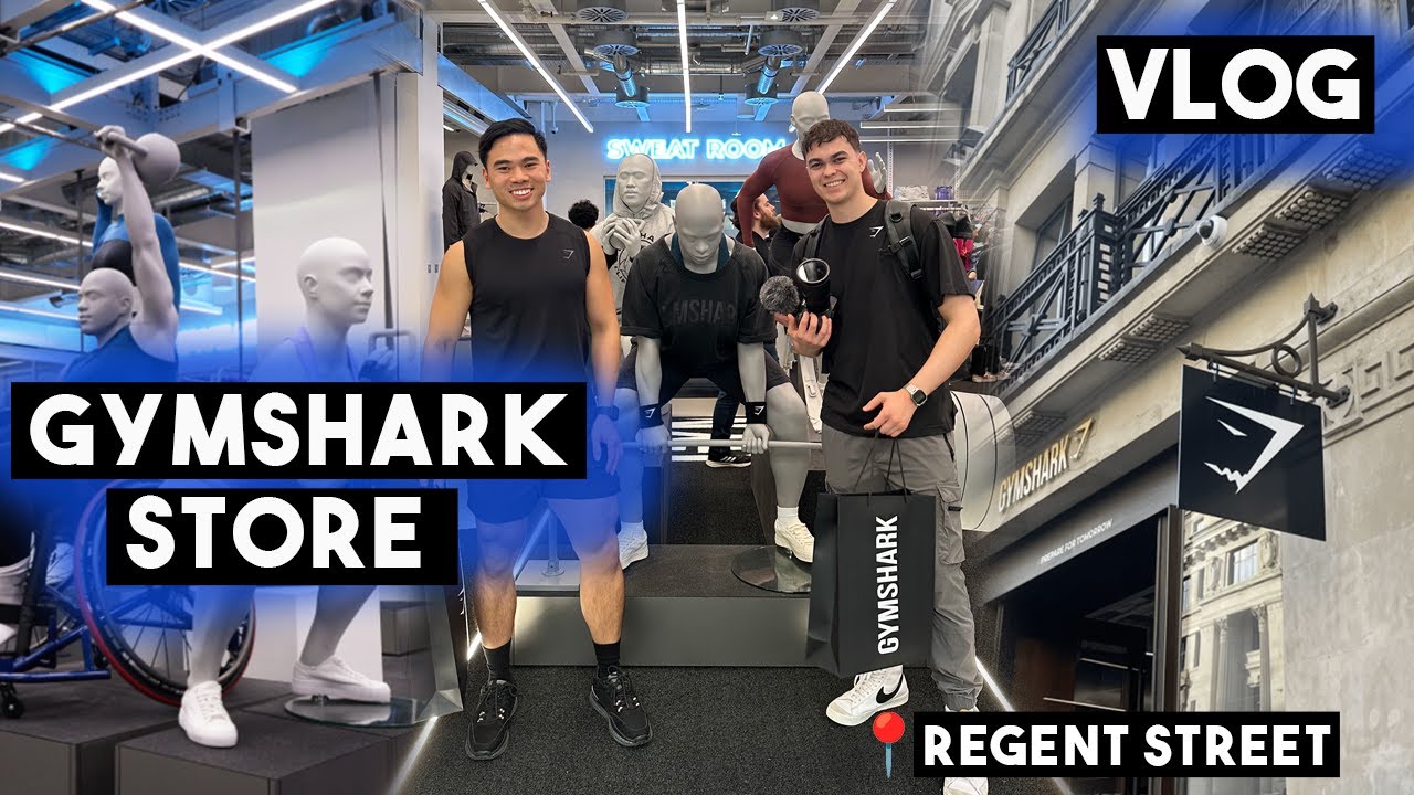 CHECK OUT THE GYMSHARK STORE WITH US! 🦈🦈🦈 - YouTube