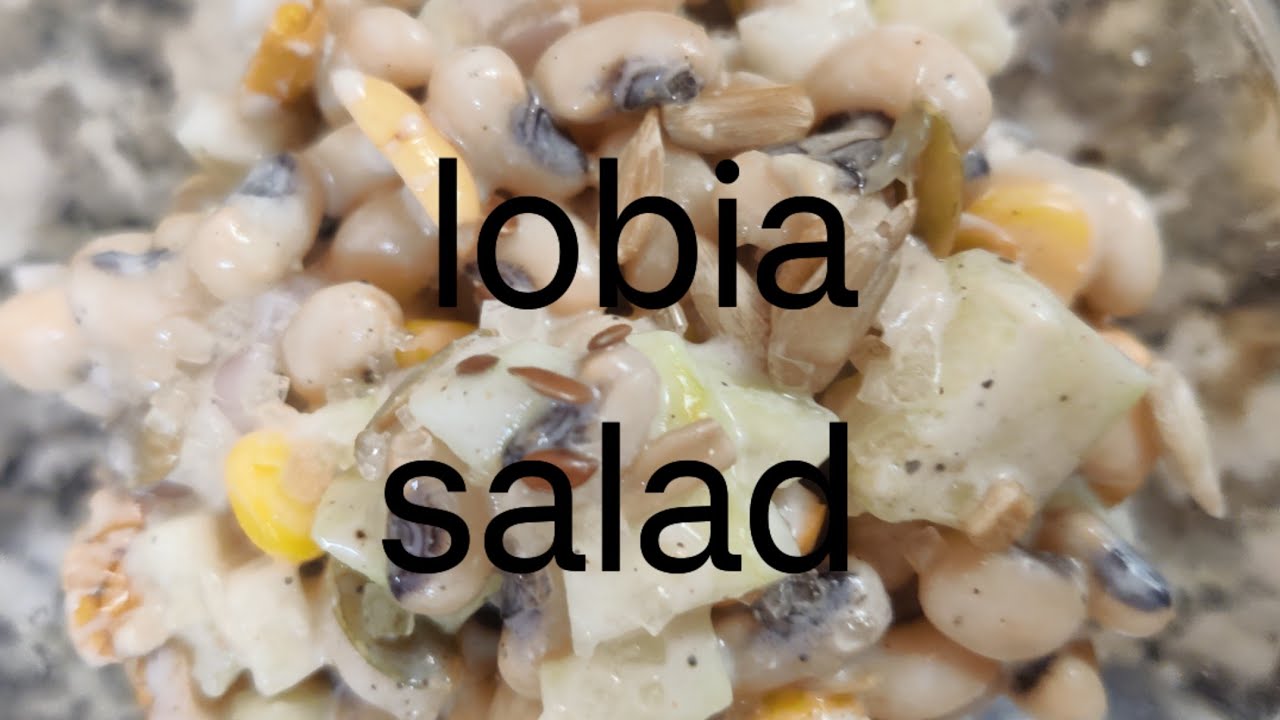 lobia salad 🥗 - YouTube