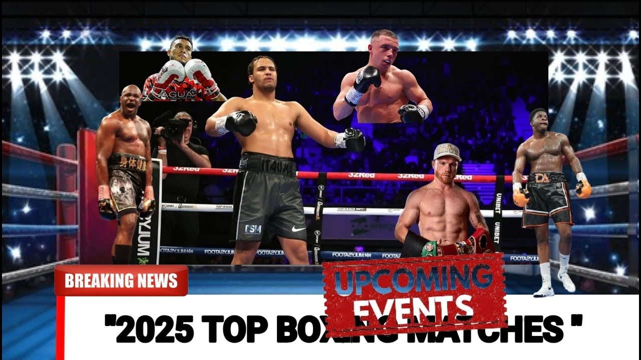Viral Upcoming Boxing Matches (August–December 2025) - YouTube
