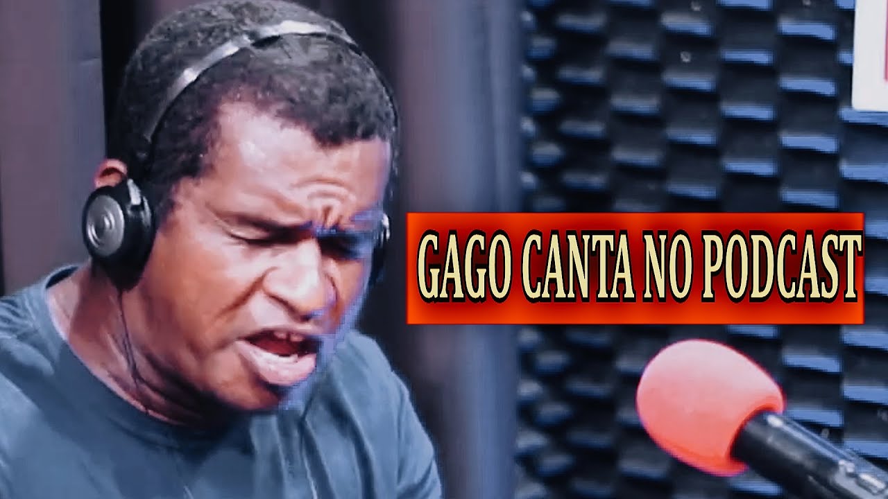 GAGO CANTA NO PODCAST - YouTube