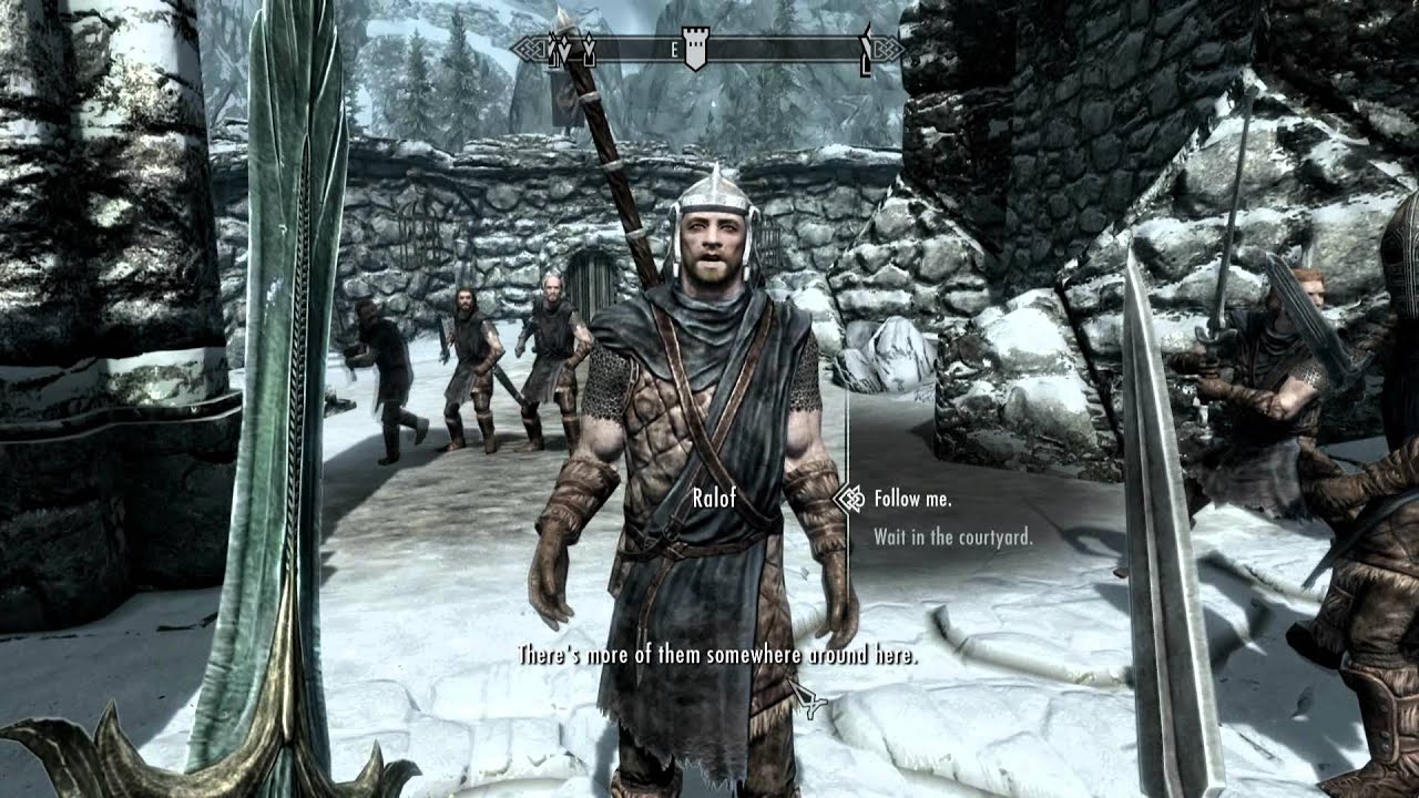 Skyrim - Fort Neugrad: Rescue from Fort Neugrad - YouTube