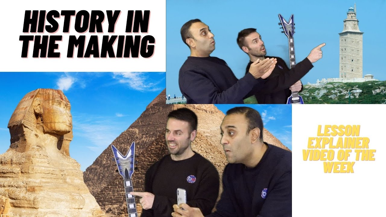 History in the making- lesson explainer video of the week - YouTube