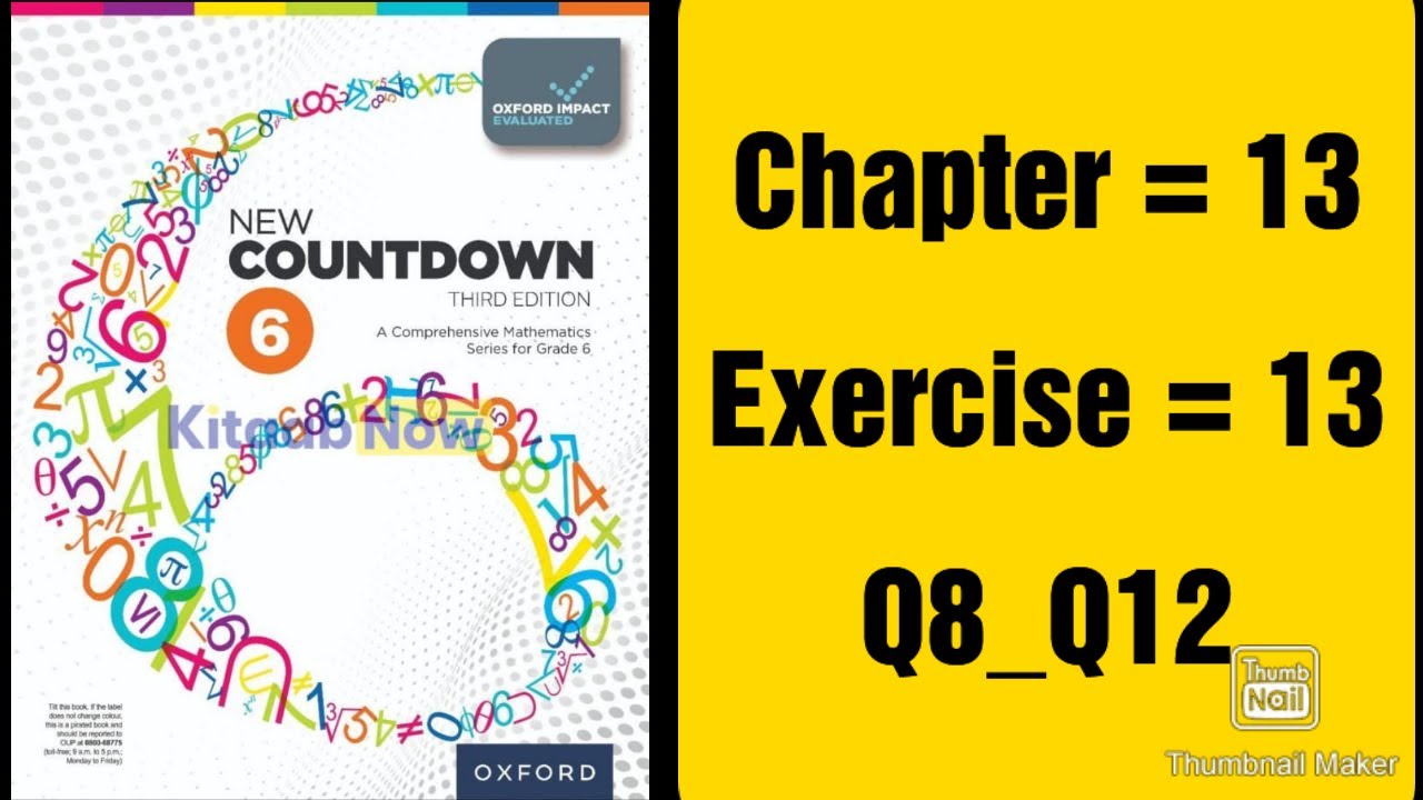 oxford new countdown book 6 third edition || chapter 13 || Exercise 13 ...