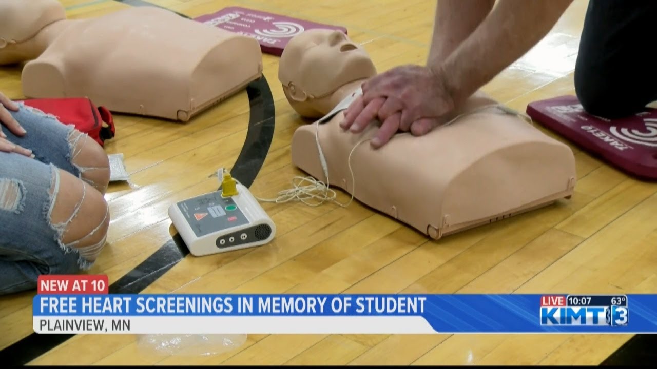 Free heart screenings in memory of student - YouTube