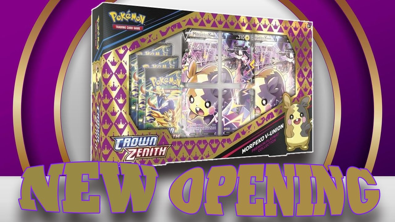 Opening The New Morpeko V-Union Premium Playmat Collection Box! - YouTube
