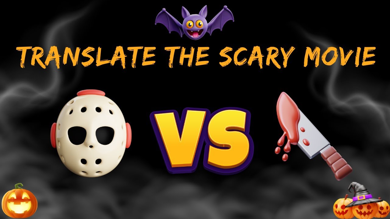 Translate the scary movie 🎃 by the Emoji 🆀🅄🅸🅉🆉🅈 🄱🅴🄴 - YouTube
