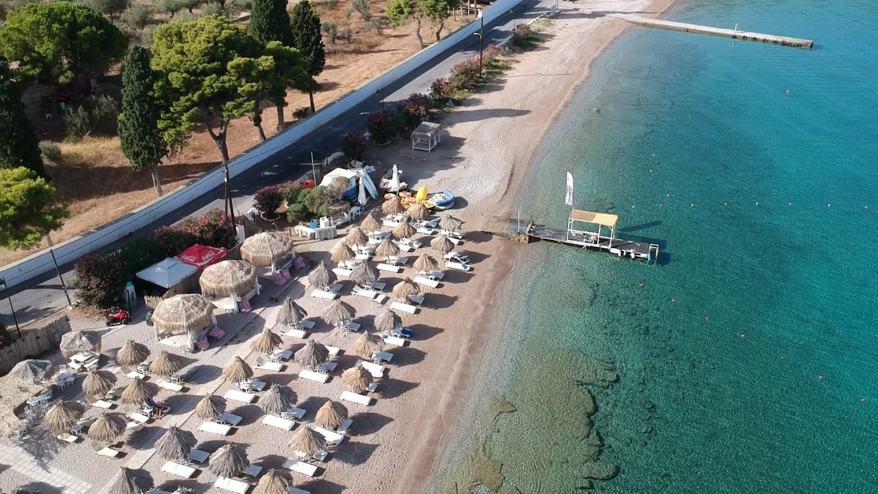 Spetses - Kaiki beach -- DJI Spark - YouTube