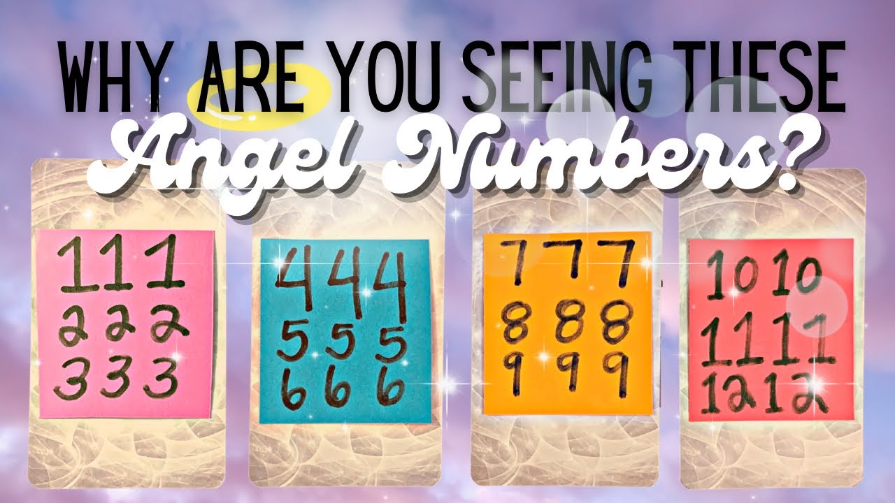 » THIS Is Why You’re Seeing Angel Numbers‼️ 😇🔢 | 🔮Pick A Card🔮 ...