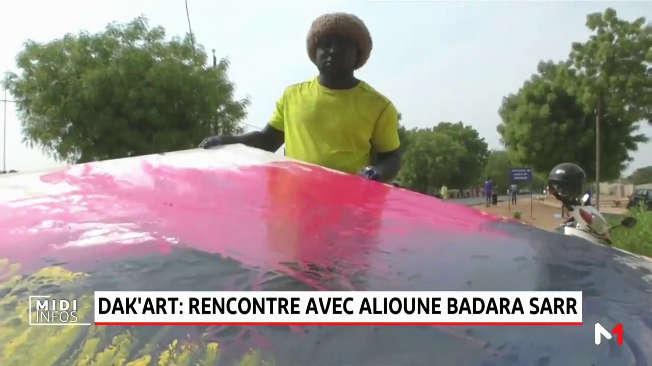 Dak'Art: Rencontre avec Alioune Badara Sarr - YouTube