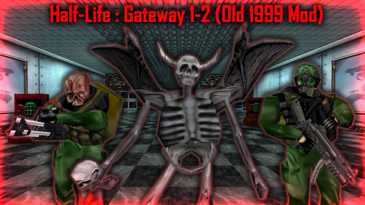 [Half Life - Gateway 1-2 (Hard Mode)] Mod Full Walkthrough 1440p60 ...
