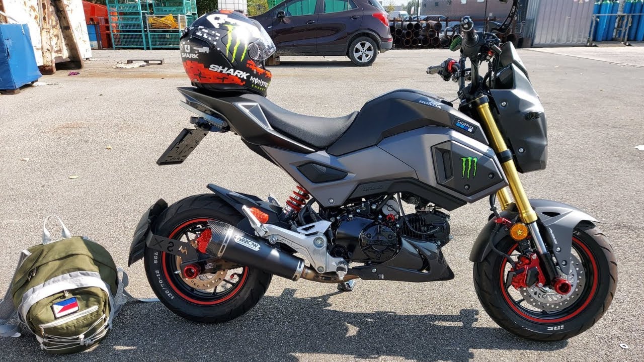 RIDE HONDA MSX 125 SF Part 2 - YouTube