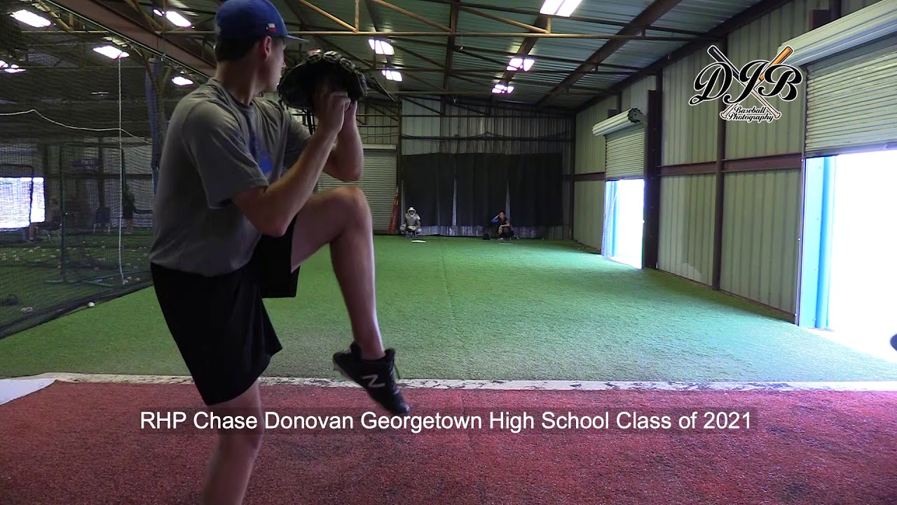 RHP Chase Donovan Georgetown High School Class of 2021 - YouTube