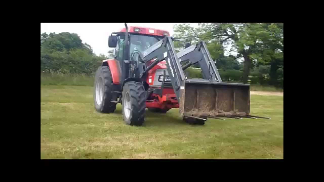 Bale carting with McCormick - YouTube