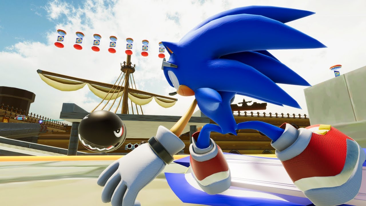 Sonic Riders meets Mario Kart! - YouTube