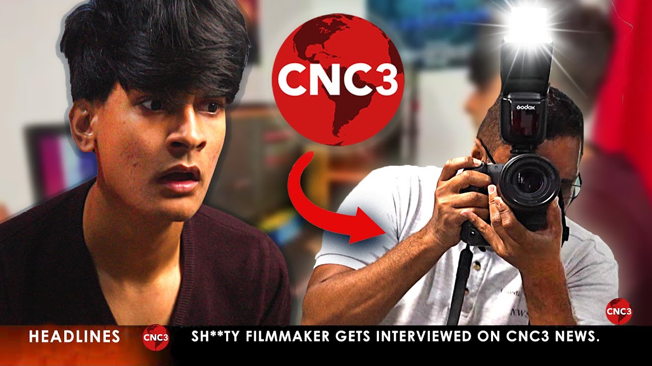 CNC3 News confronted me... - YouTube