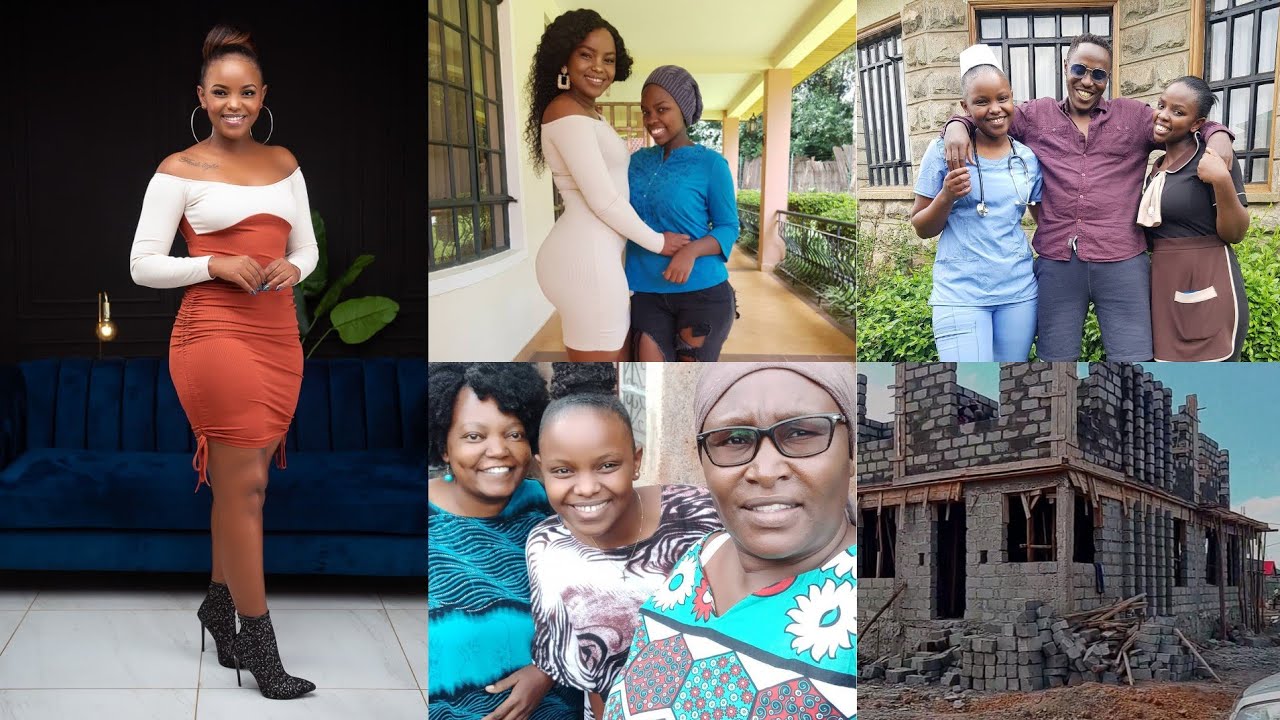 Citizen Tv Maria' Actress (Maggie) Dorea Chege Showing Her Mega House ...