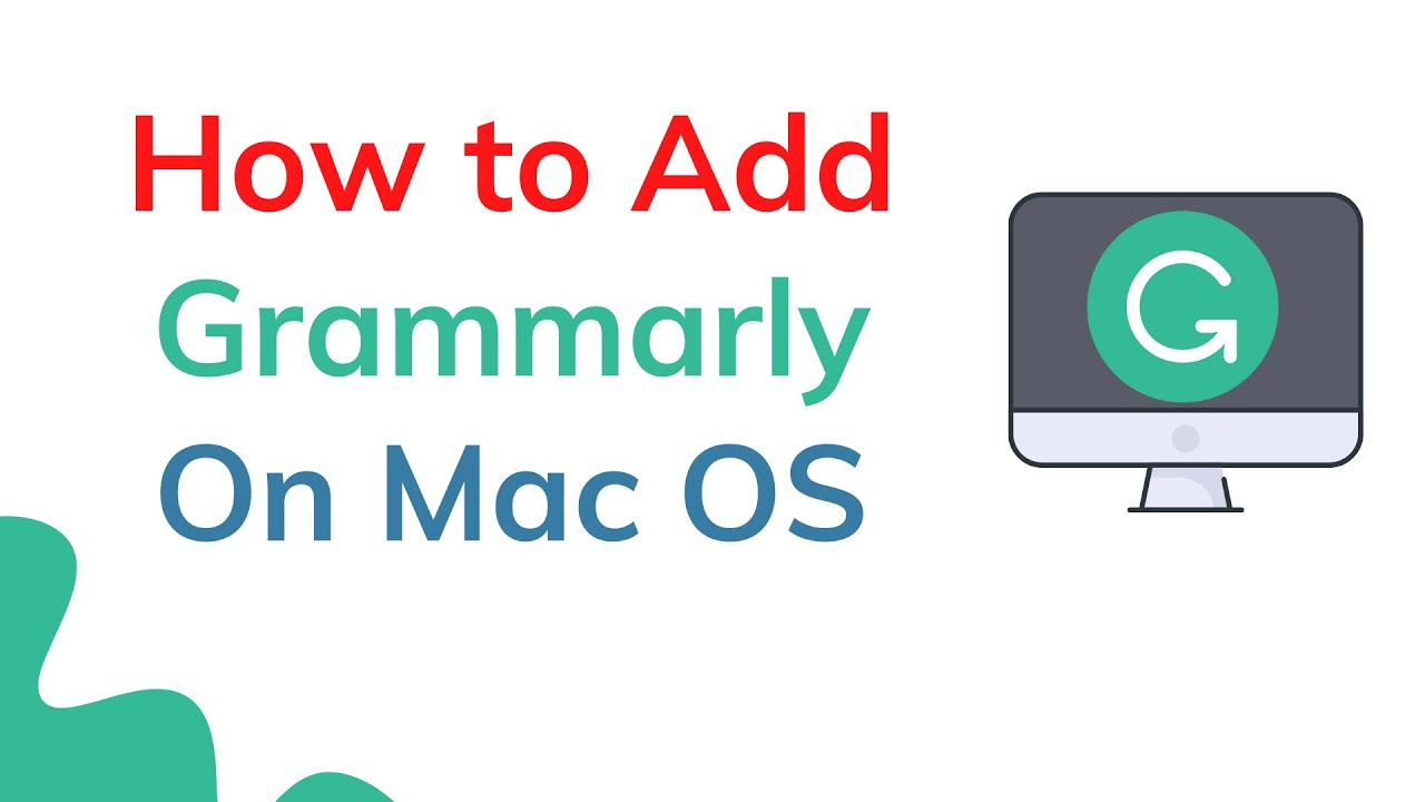 How to Add Grammarly for Mac OS - YouTube
