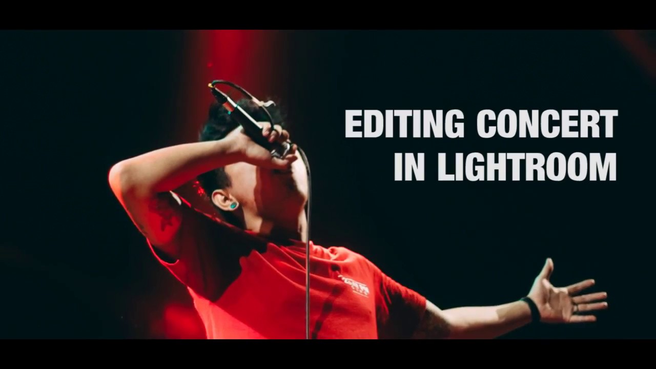How To Edit Concert Photo in Lightroom - YouTube