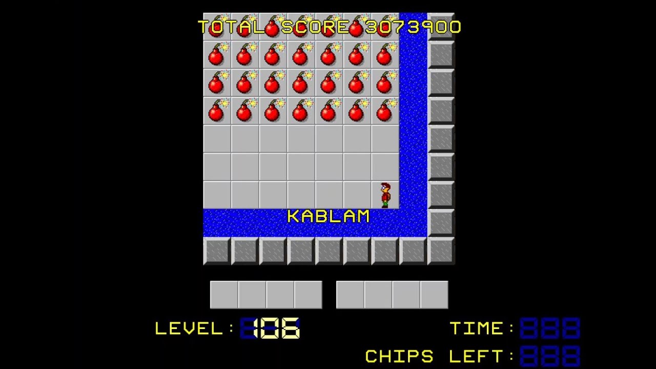 chips challenge 1, level 106 - YouTube