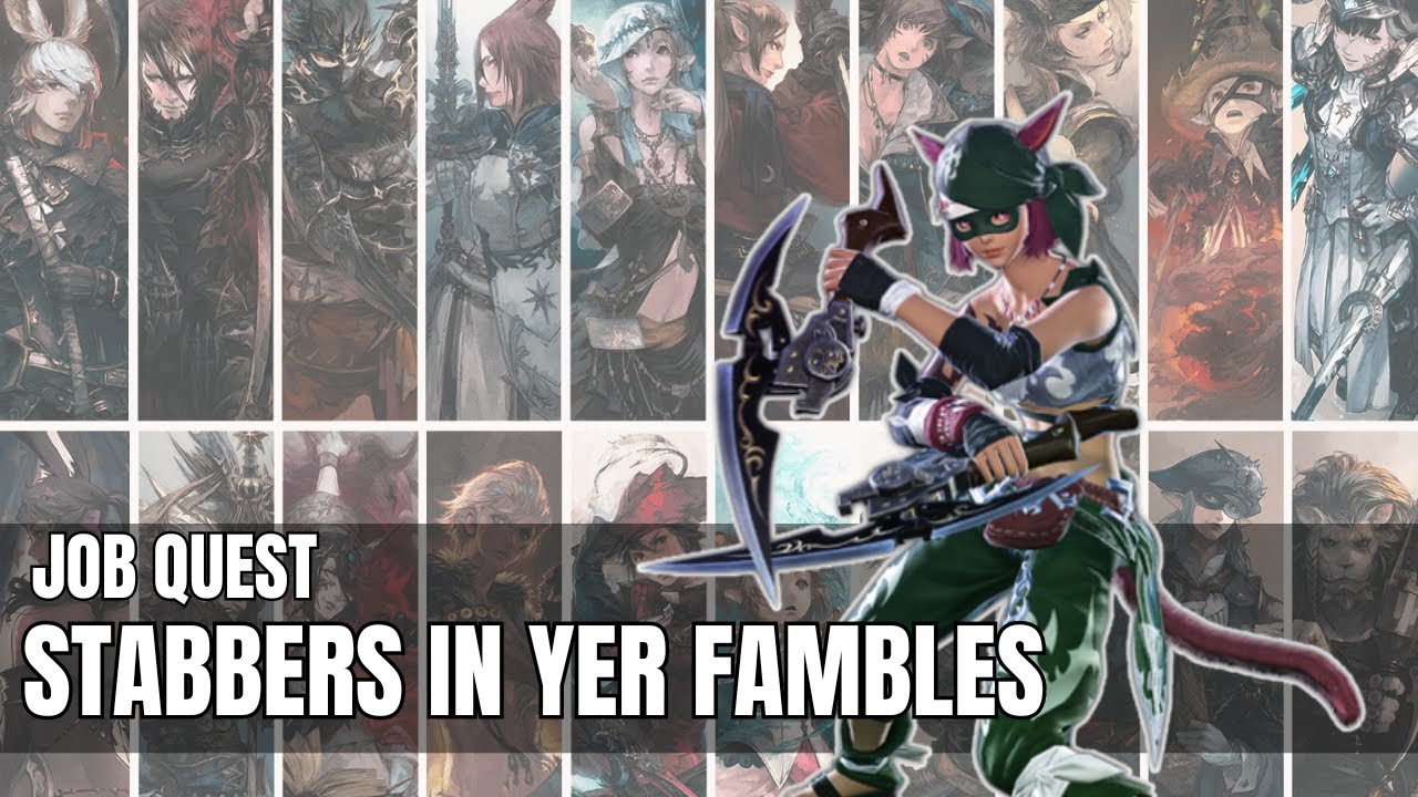 Final Fantasy XIV | A Realm Reborn | Job Quest - Stabbers in Yer ...