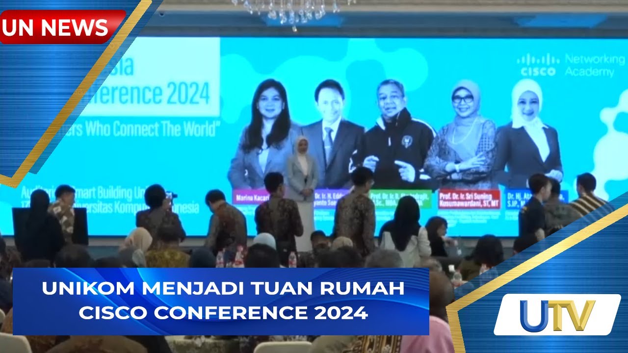 UNIKOM Menjadi Tuan Rumah CISCO Conference 2024 | UN News | UTV - YouTube