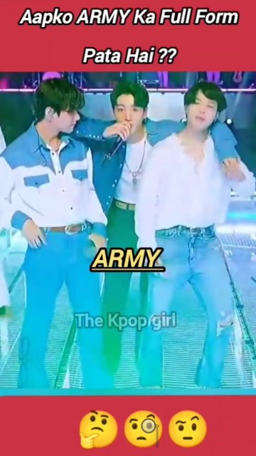 Bts Army Ka Full Form? ? #bts #kpop #kpopedit #btsarmy #btsshorts # ...