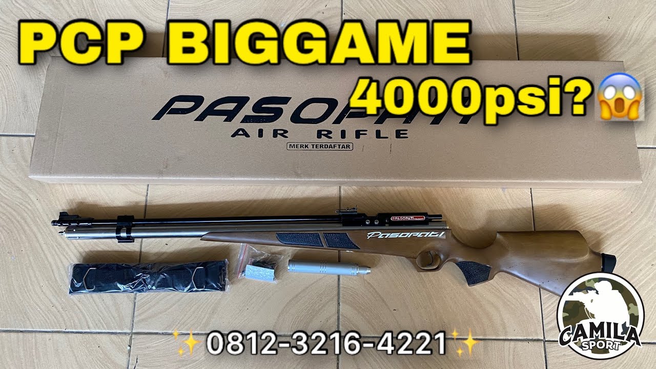 YANG KALIAN CARI !! PCP BIGGAME 4000psi - PCP PASOPATI 😱 - YouTube