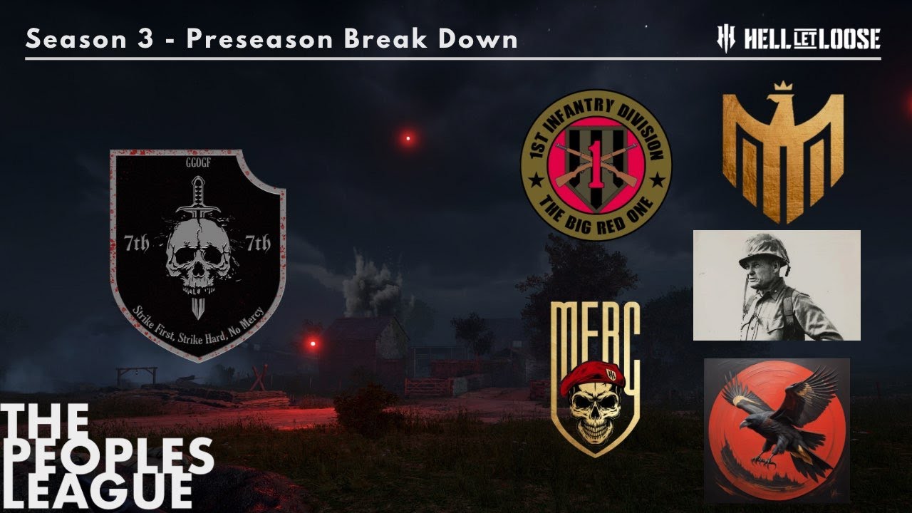 Competitive Hell Let Loose Clan Pre-Season Scrims Highlights - YouTube