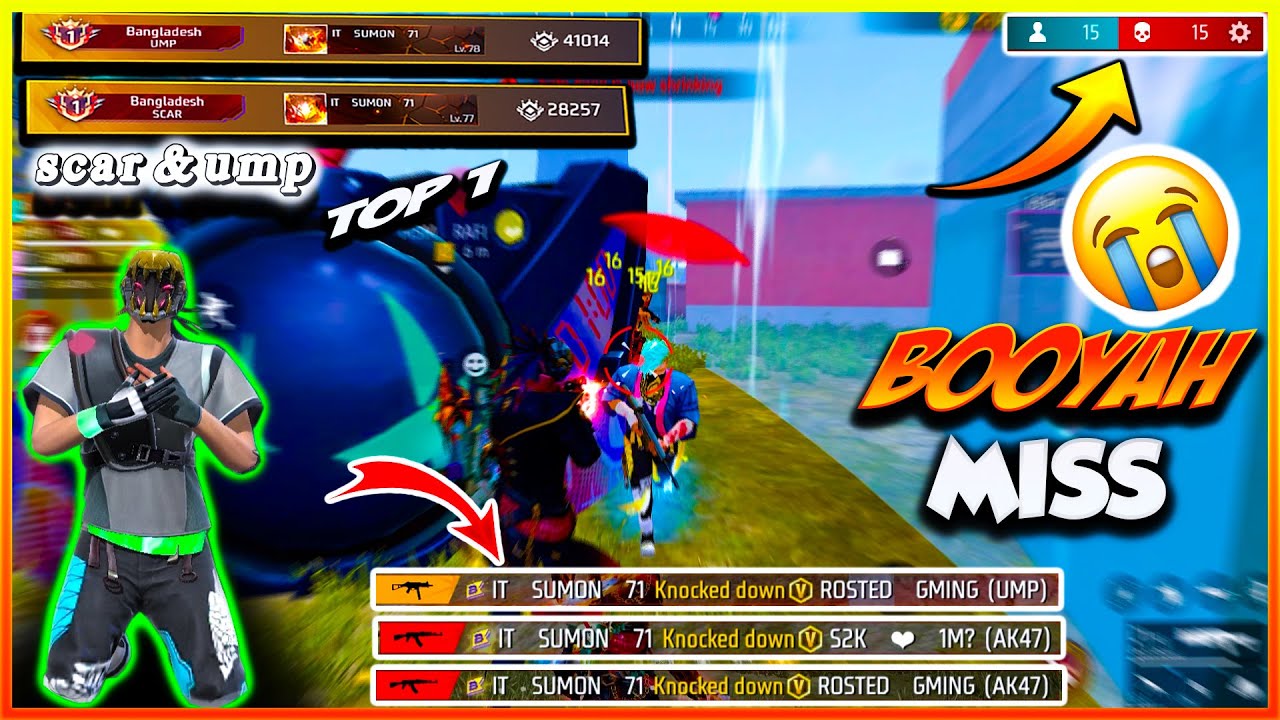 3 V Badge But Booyah Miss😭 Gameplay SAKIN TAMIM🤐. - YouTube