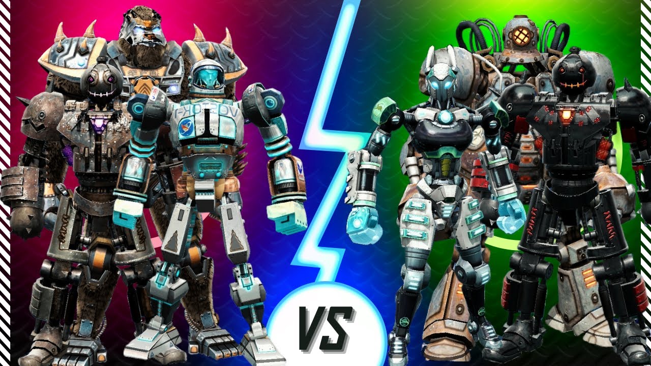 🎮 Boxing Ko 3 vs 3 / World Real Steel WRB 2 Gameplay New Update hero ...