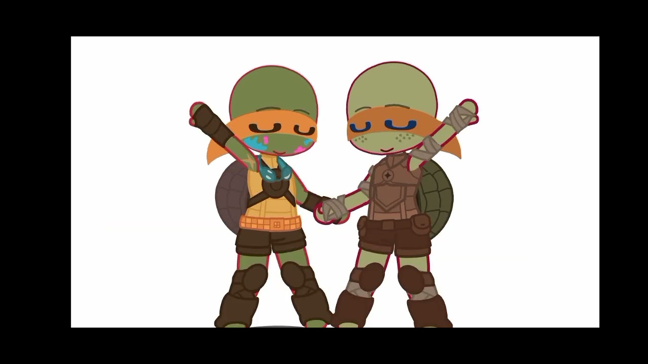 rottmnt meet 2012 TMNT(goofy) tmntxgacha. TW swearing - YouTube