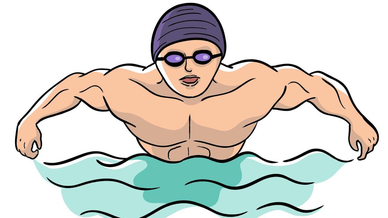 How to Draw SWIMMER - YouTube