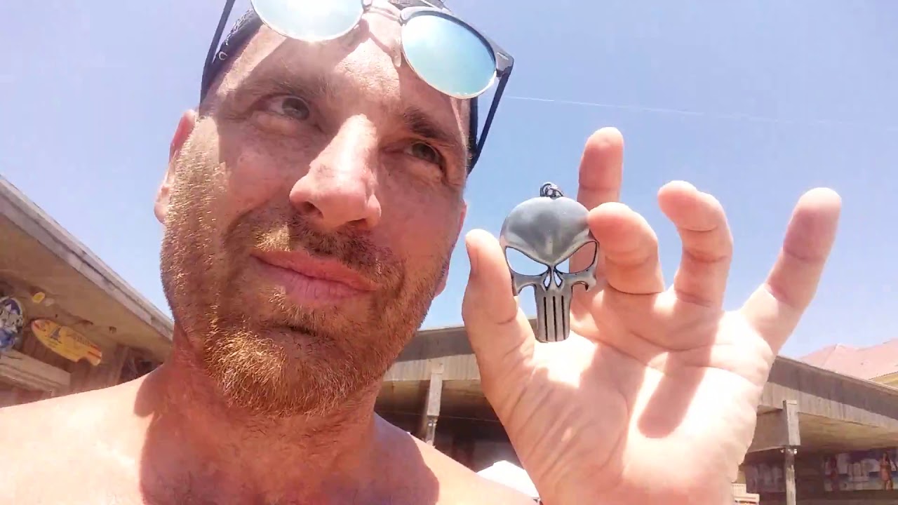 Steven Joseph Christopher finds a PUNISHER medal day before arrest ...